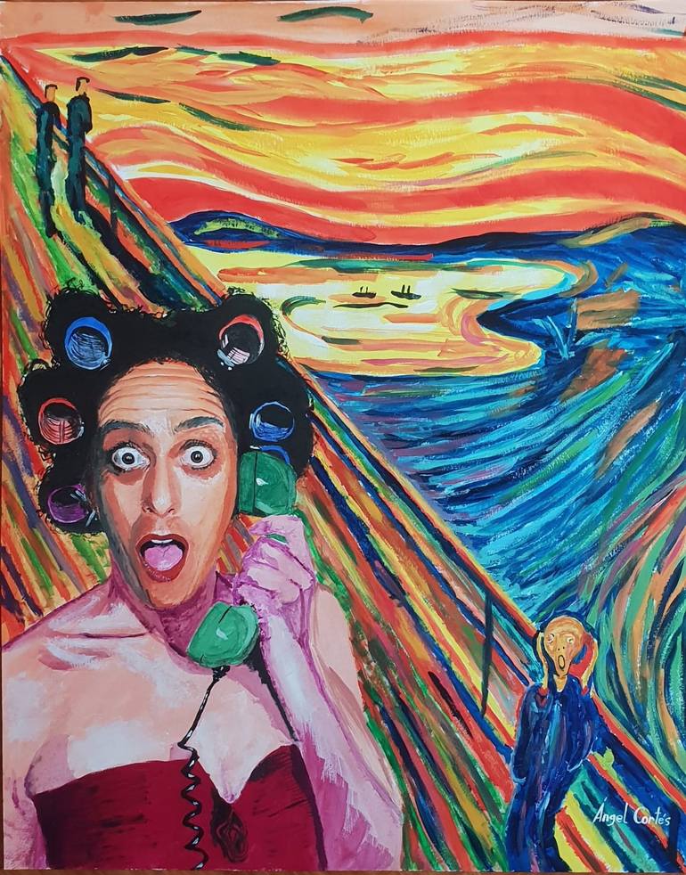 Untitled Painting by Angel Cortes | Saatchi Art