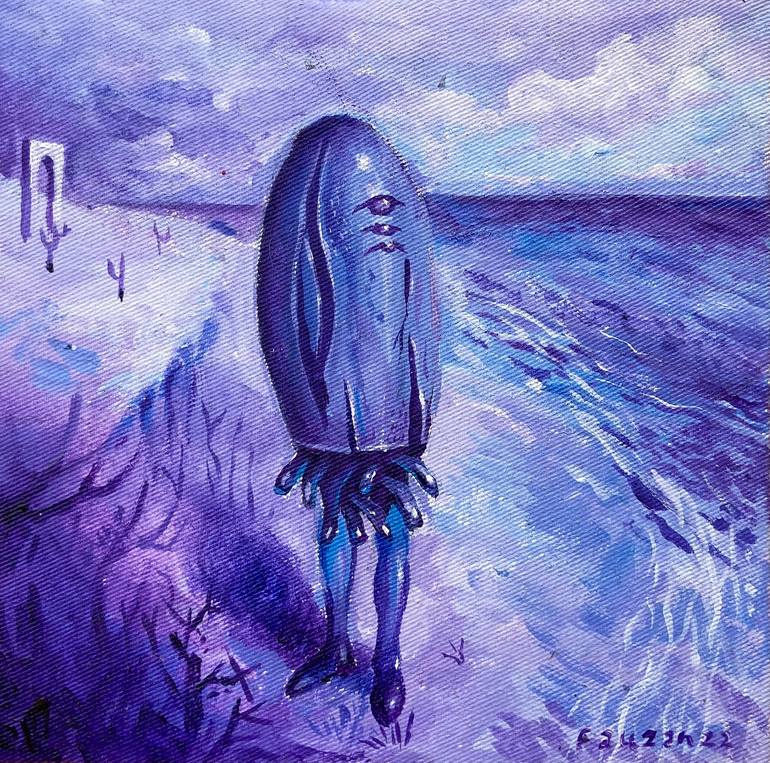 Big Lany Painting by Ozan M | Saatchi Art