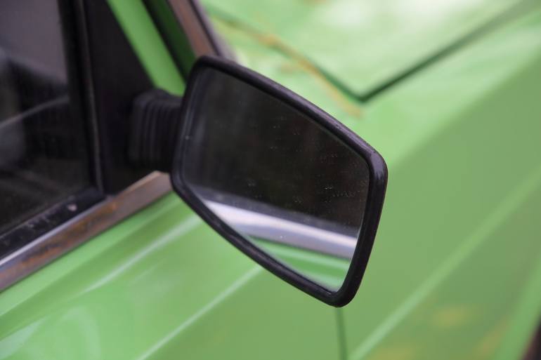 The car mirror is green - Limited Edition of 1 Photography by Helen Dan ...