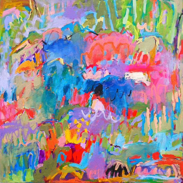 Celebration Painting by Simona Vojteskova | Saatchi Art