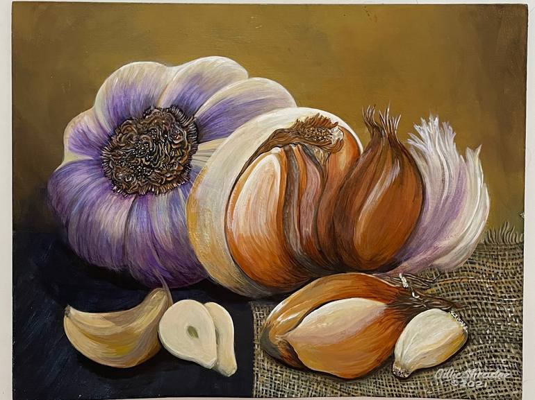 Garlic Painting