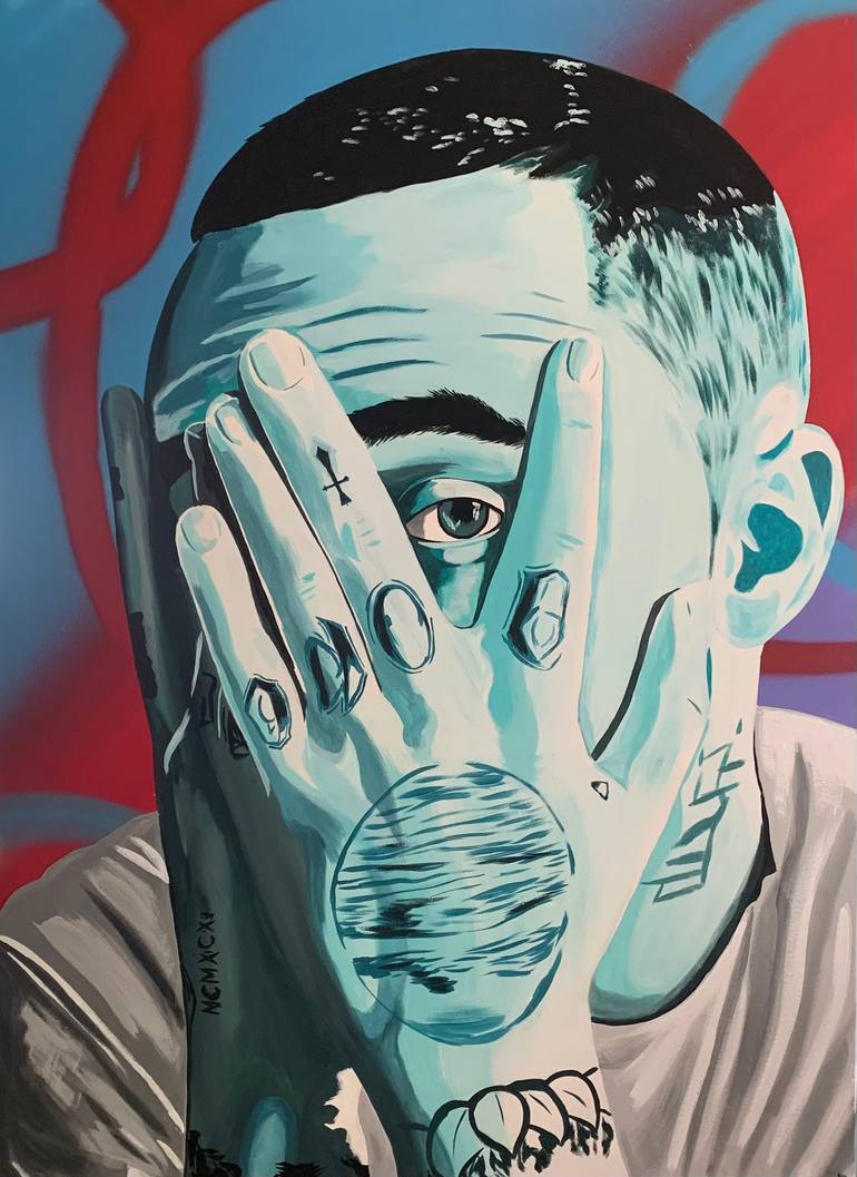 Self Care Painting by Kwazar Martin | Saatchi Art