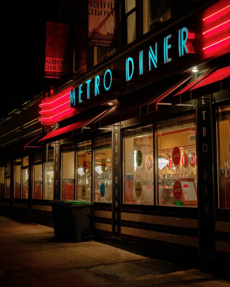 Metro Diner, Upper West Side Photography by Jon Bilous | Saatchi Art