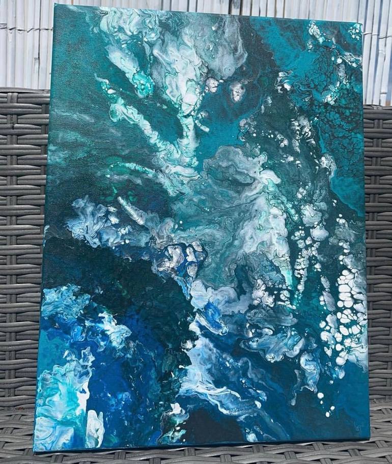 What do you see? Painting by Casey Leonard | Saatchi Art