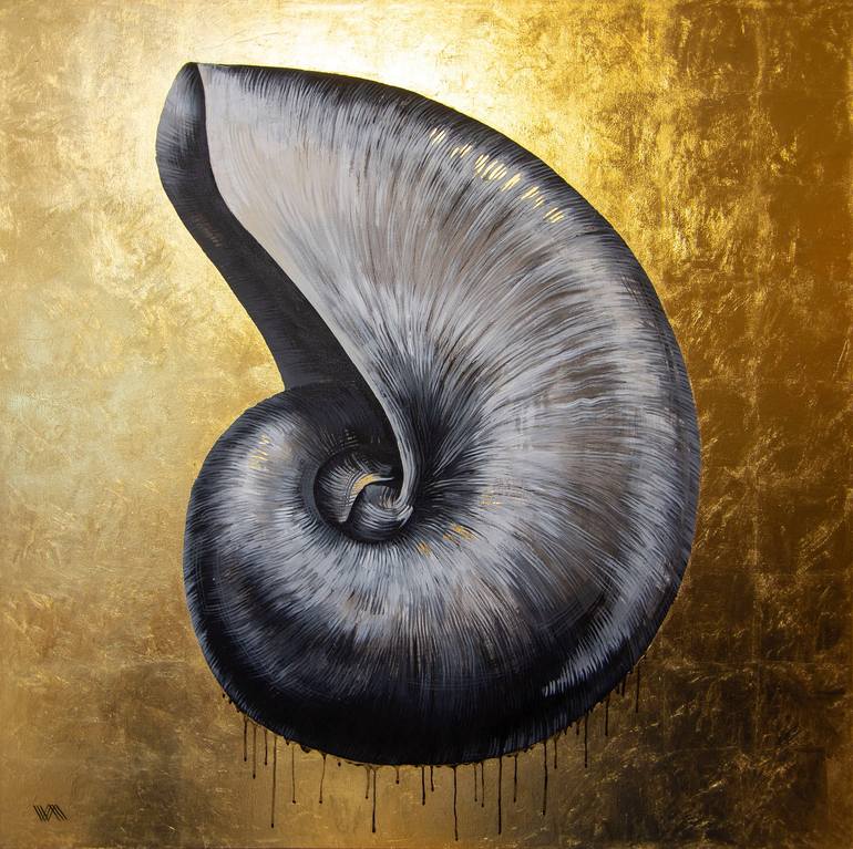 Black gold Painting by Vladimir Andrusenko | Saatchi Art