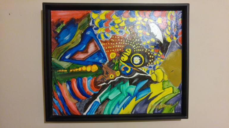 The silent noise Painting by Brian Monk | Saatchi Art