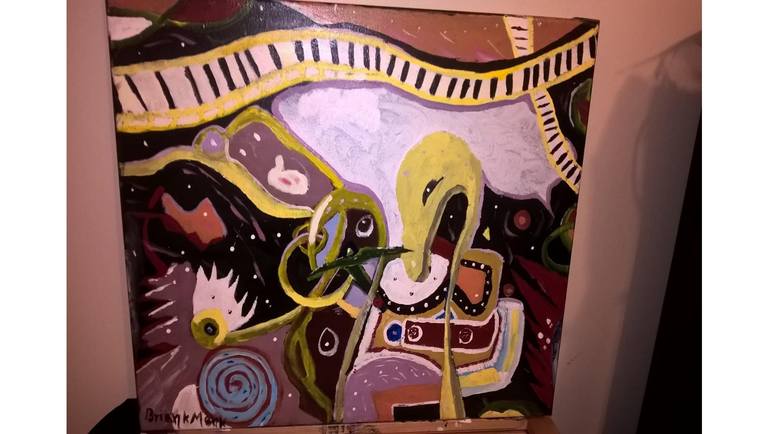 The Protector Painting by Brian Monk | Saatchi Art