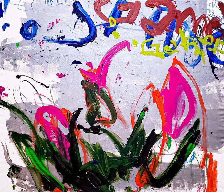 GARDEN Painting by Alberto Riera | Saatchi Art