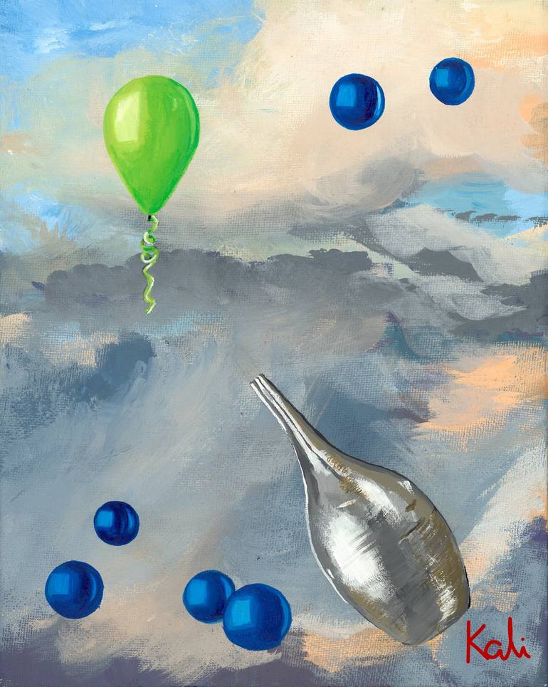 Neon noon Painting by Matangi Mahakali | Saatchi Art