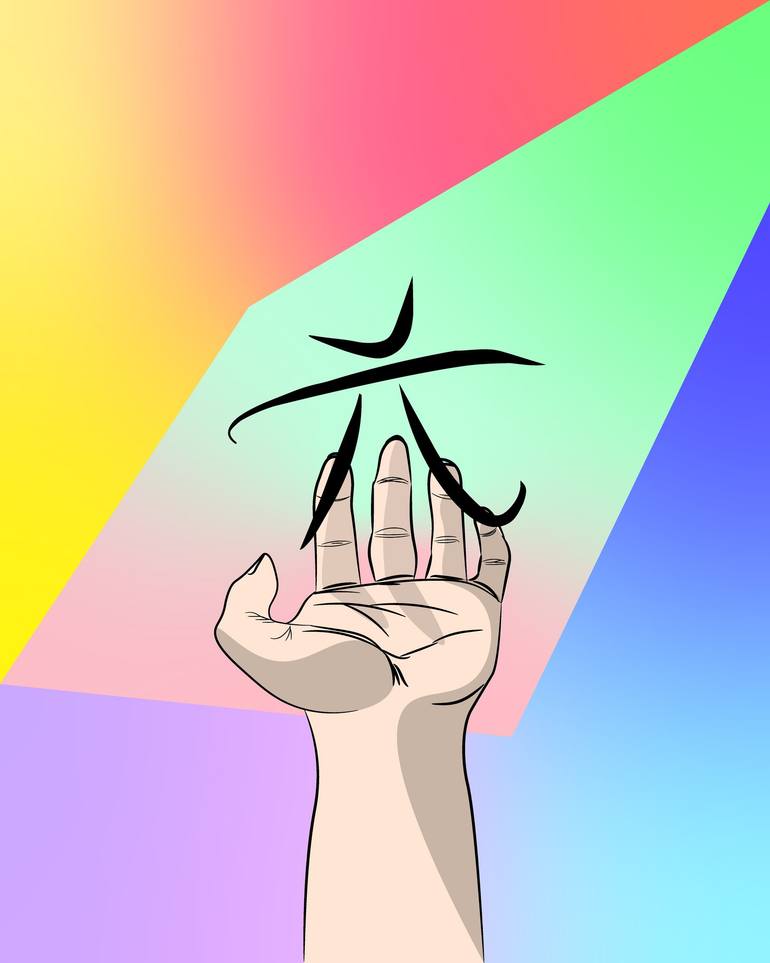 Techie Youth Art Selling Assignment Mixed Media by Michael Myint ...