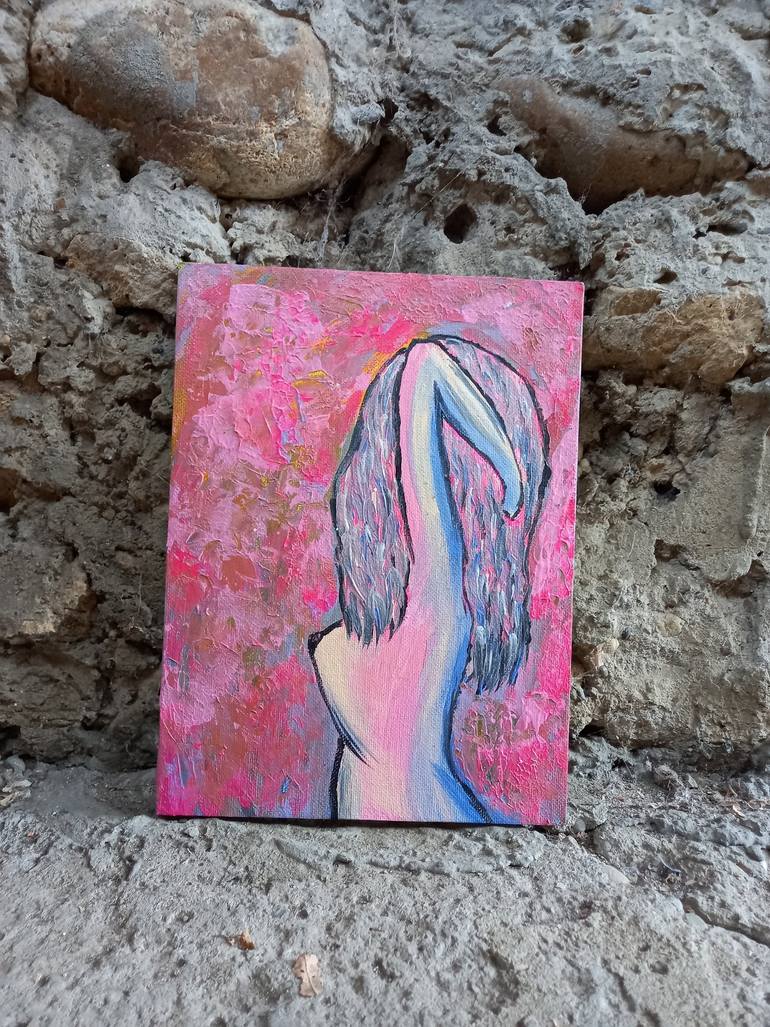 Sexy women Painting by Katja Katjabugatti | Saatchi Art