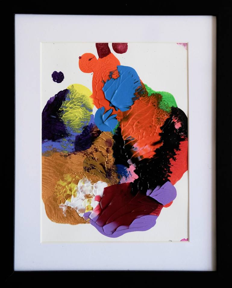 Melting golden quartz Painting by Rorig Mirtos | Saatchi Art