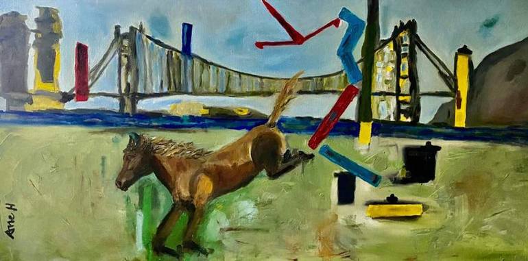 Disruptive Tech Painting by International Art Museum of America IAMA ...