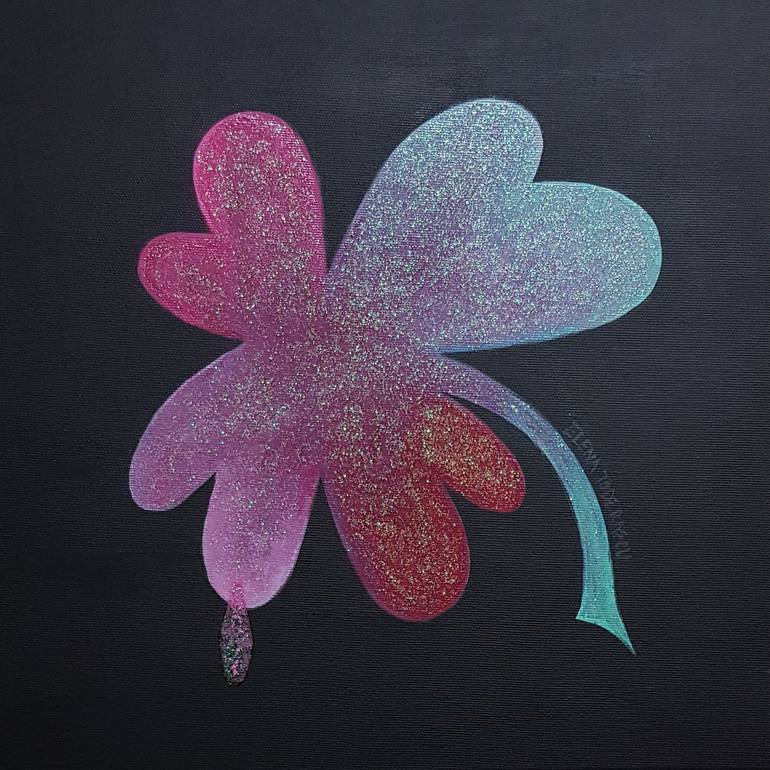 24 Luck Painting by Elena ToderașCu | Saatchi Art