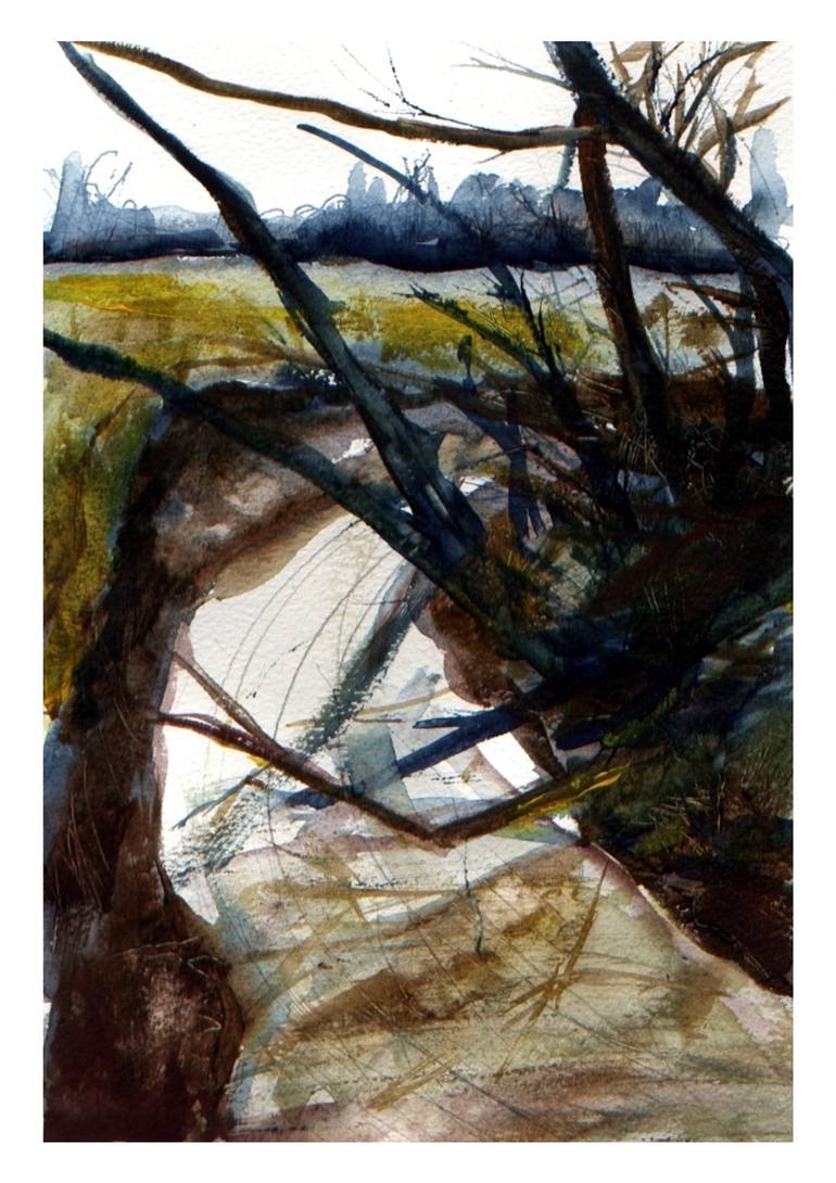 Brook Painting by R Moore | Saatchi Art