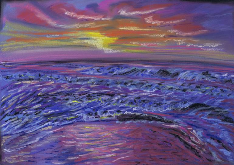 Stormy emotions Drawing by Svetlana Gudilova | Saatchi Art