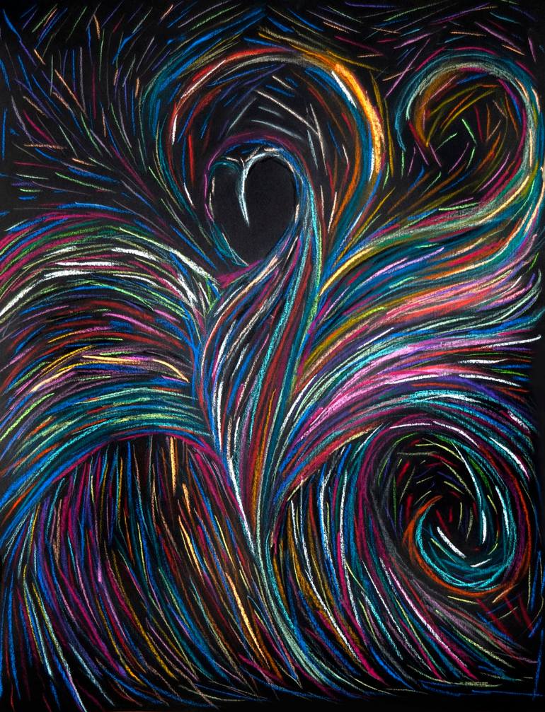 Swan Princess Drawing by Svetlana Gudilova | Saatchi Art