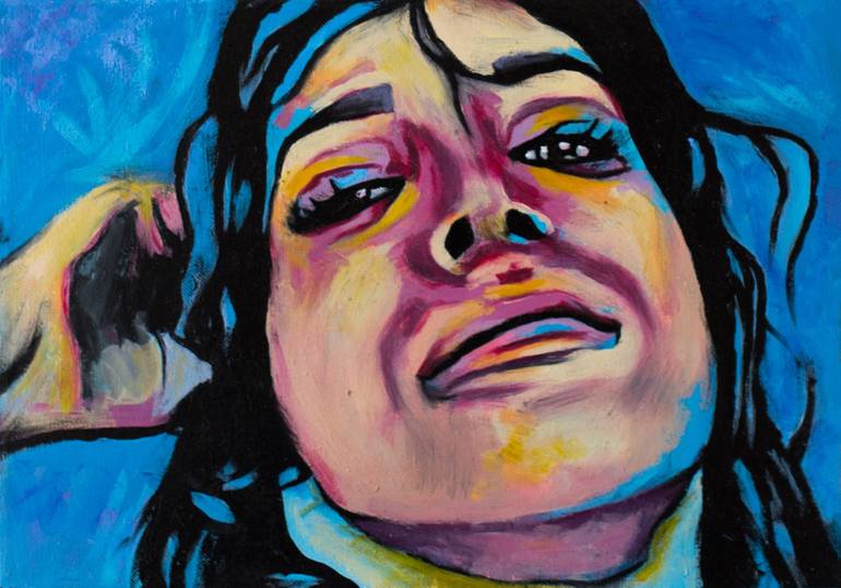 Interview Painting by Snezhana Petukhova | Saatchi Art