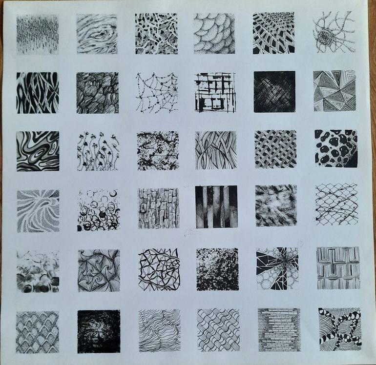 Micro universe Drawing by Yana Kovylyeva | Saatchi Art