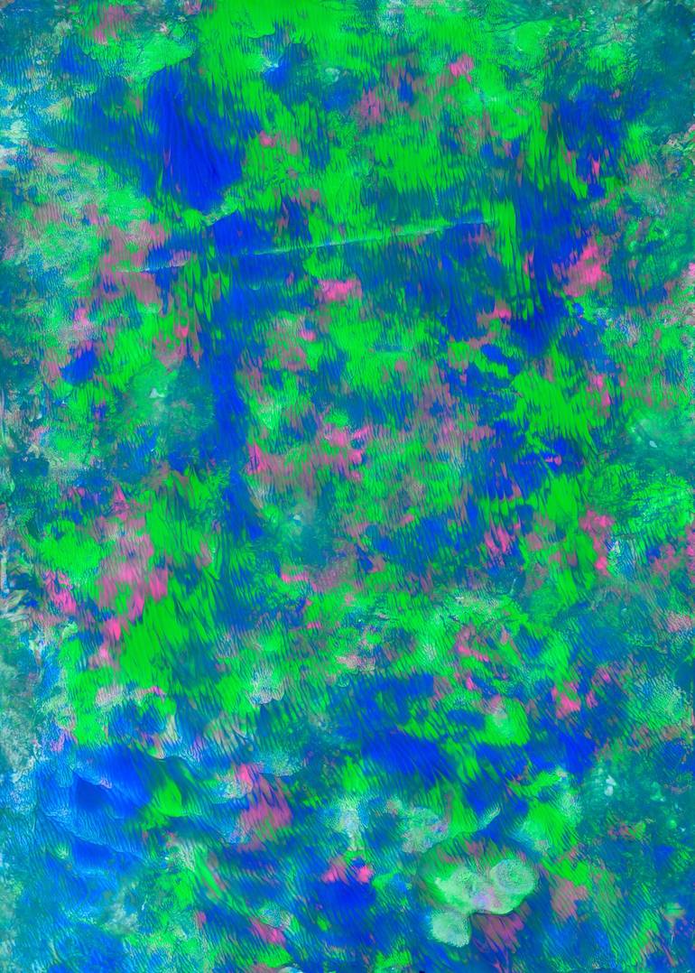 Peacock Fables Painting by Ashmi Ahluwalia | Saatchi Art