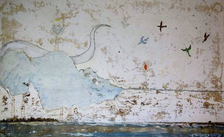 Rat Race Painting by Siuro | Saatchi Art