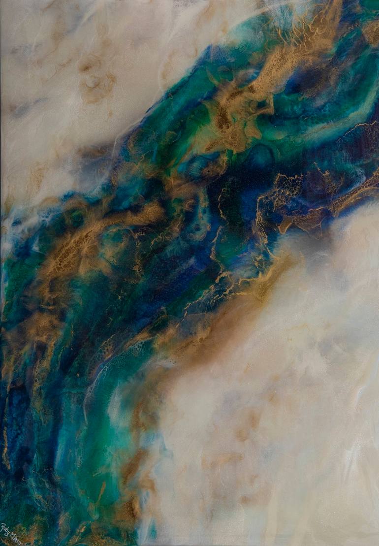 Calypso Painting by Ruby Marr | Saatchi Art