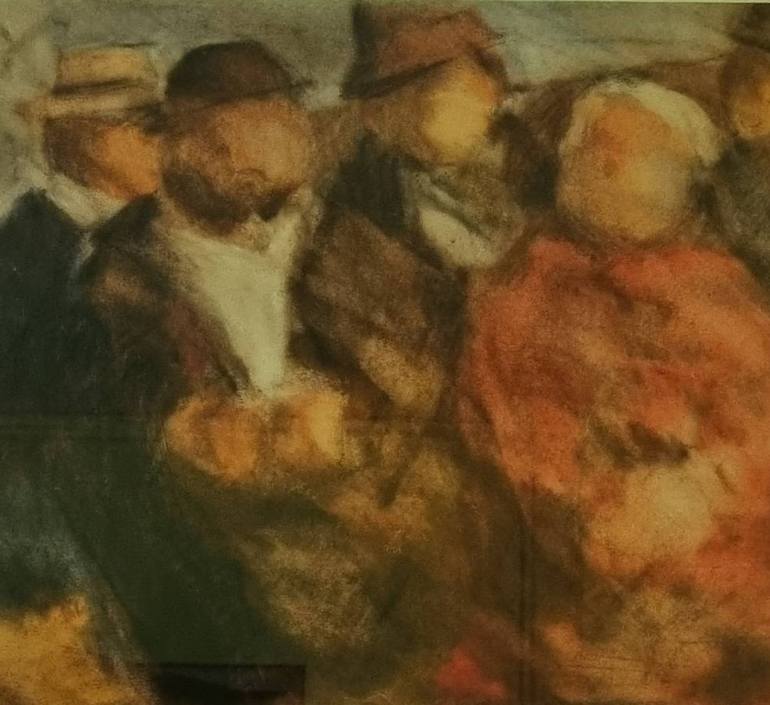 People (Donato Pace) Painting by Luciano Pace | Saatchi Art