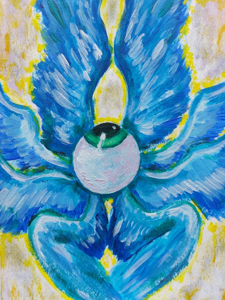 Angel eye Painting by Dmytro Shepelenko | Saatchi Art