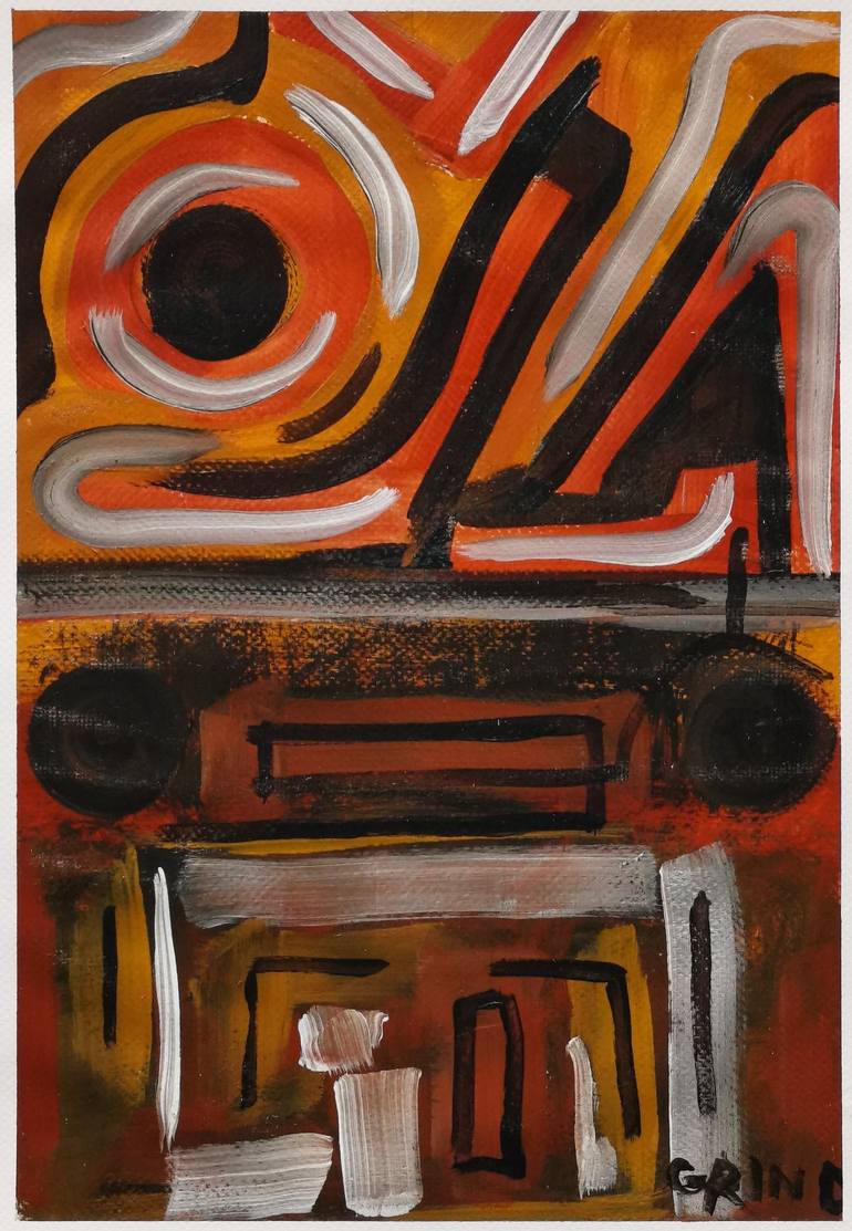 TRIBECA Painting by Grin Dozy | Saatchi Art