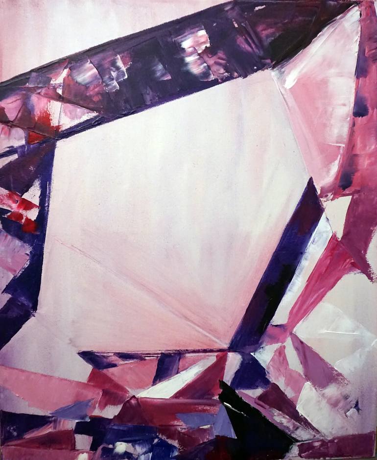 Amethyst Painting by Alina Sunnykova | Saatchi Art