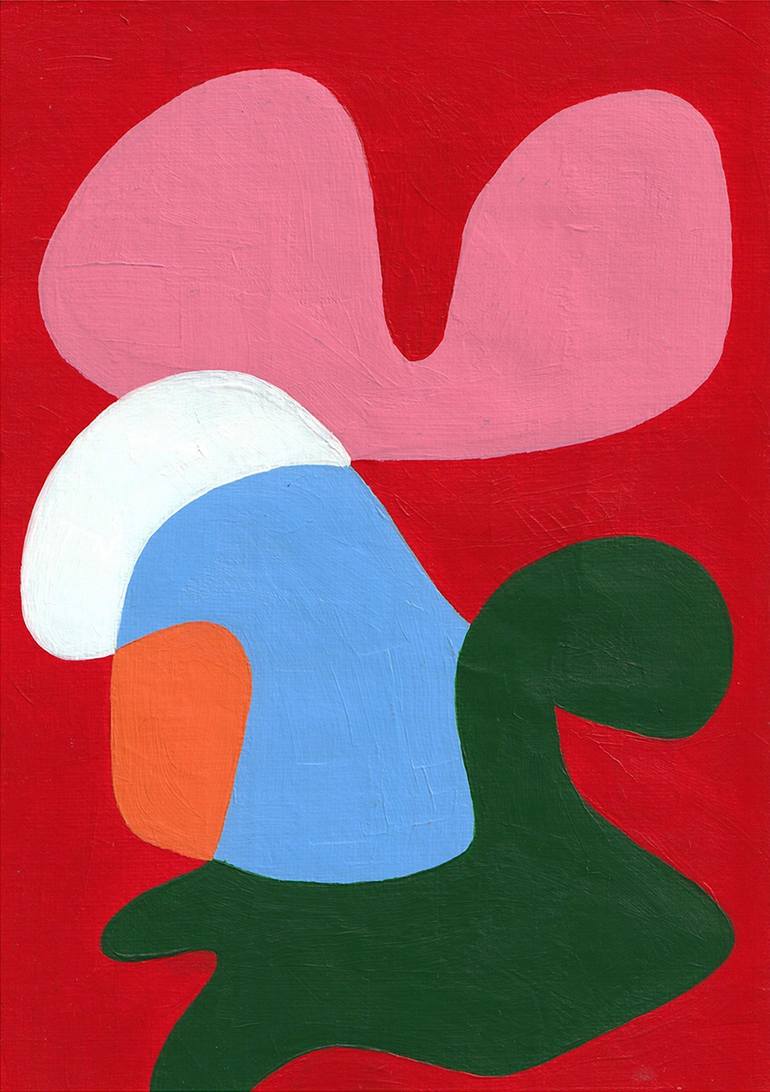 Bow Painting by Zuyu Wang | Saatchi Art