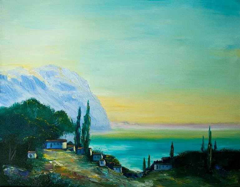 Capri Painting by Anna Butko | Saatchi Art