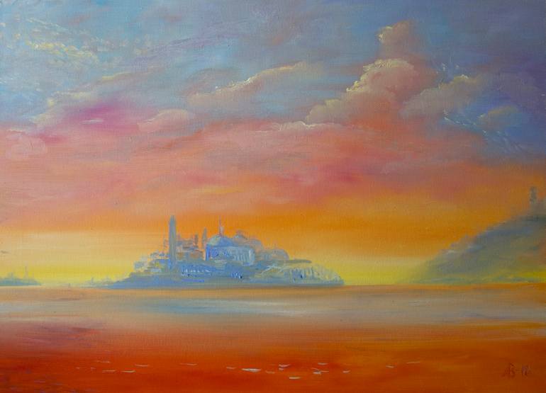 Ghost Town Painting by Anna Butko | Saatchi Art