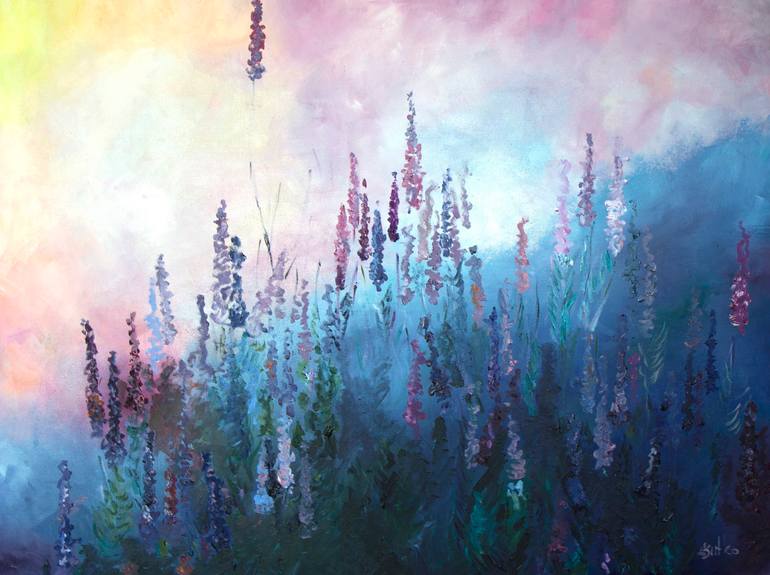 Lavender Painting by Anna Butko | Saatchi Art