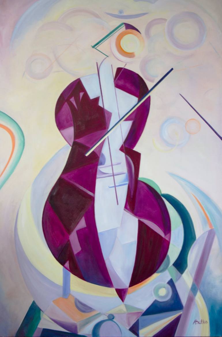 Stairway to Heaven / Reminiscences by Chagall Painting by Anna Butko ...