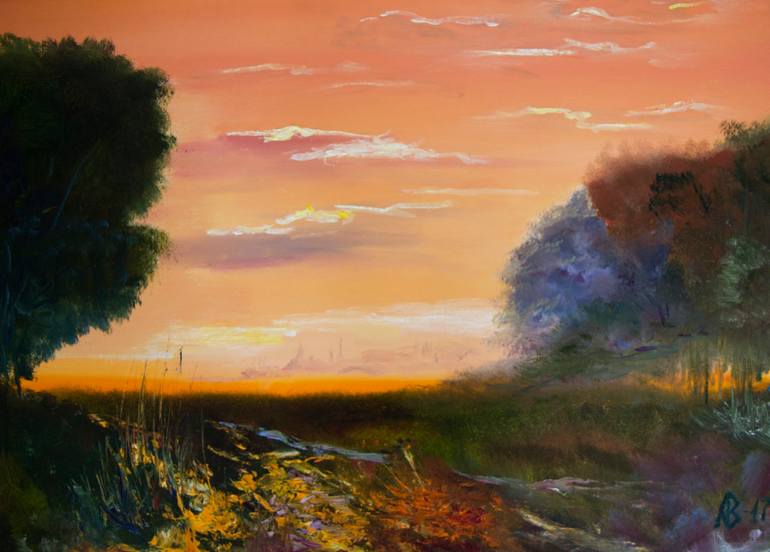 Early Autumn Painting by Anna Butko | Saatchi Art