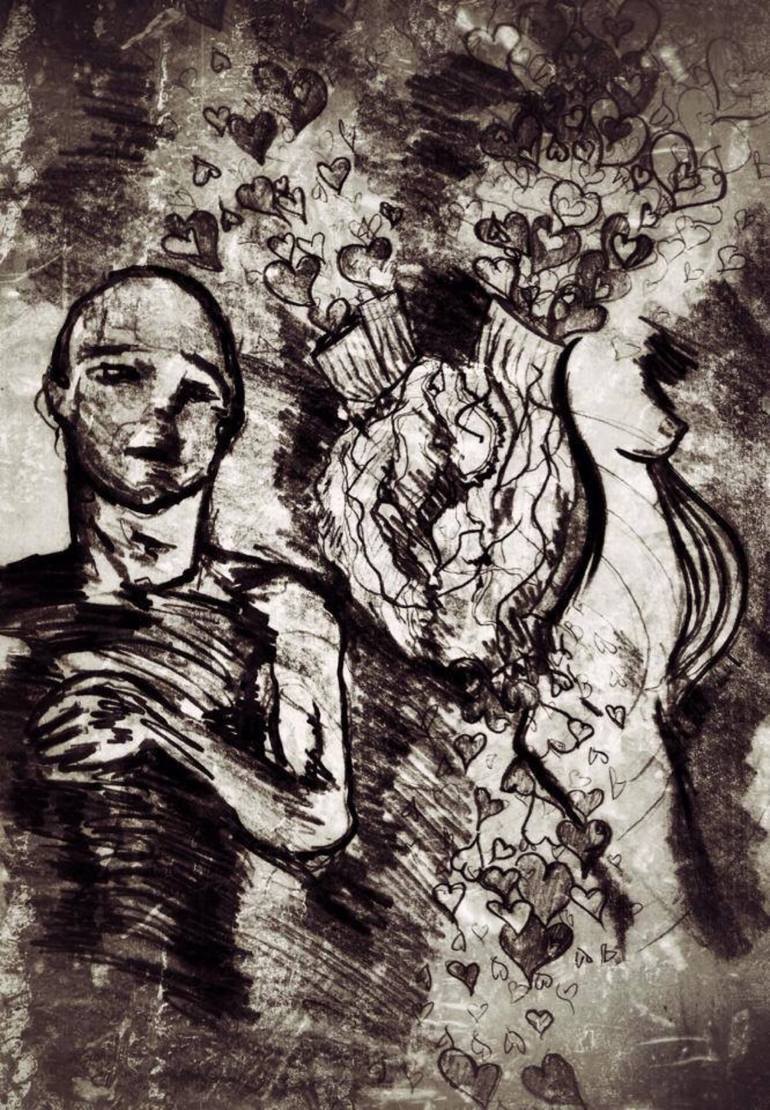 Love grows Drawing by Brendan Leary | Saatchi Art