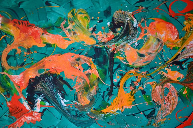 AMAZONIA Painting by Art Zinih | Saatchi Art