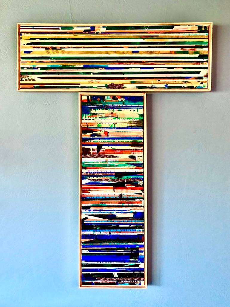 T Painting by Douglas Wittnebel | Saatchi Art