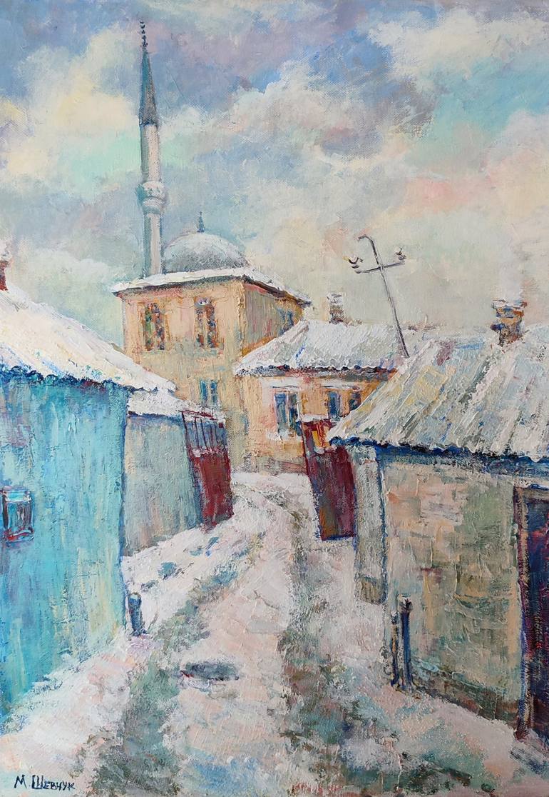 Winter Has Come Painting by Maria Shevchuk | Saatchi Art