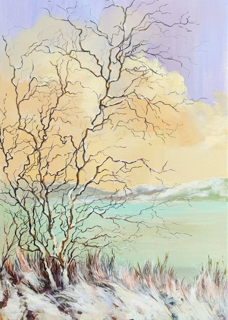 Tender Morning Painting by Maria Shevchuk | Saatchi Art
