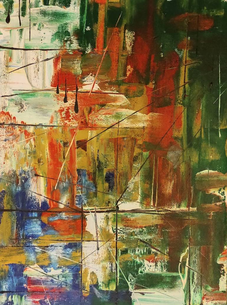 A date in the park Painting by Maxim Maslennikov | Saatchi Art