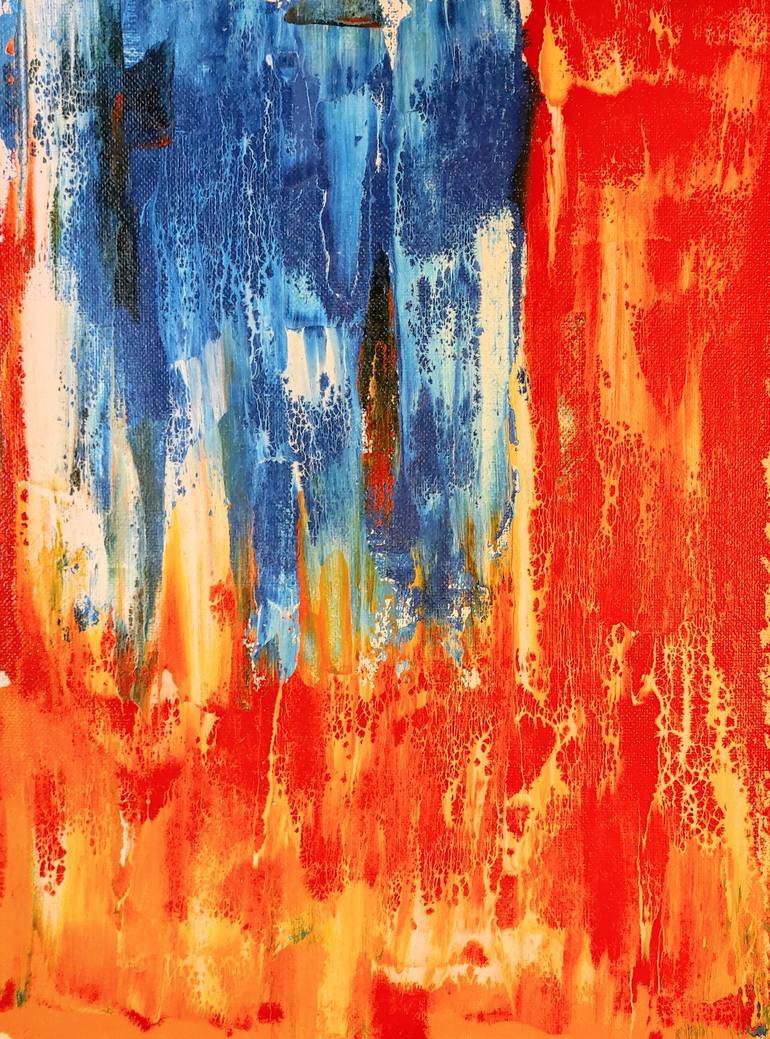 Waterfall of desires Painting by Maxim Maslennikov | Saatchi Art