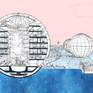Floating Riviera Drawing by Davide Bossi | Saatchi Art