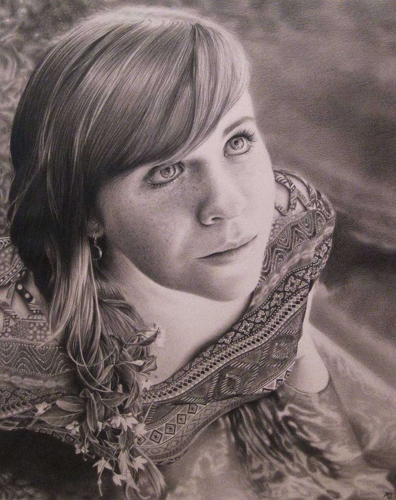 Swamp Fawn Drawing by Meg Scott | Saatchi Art