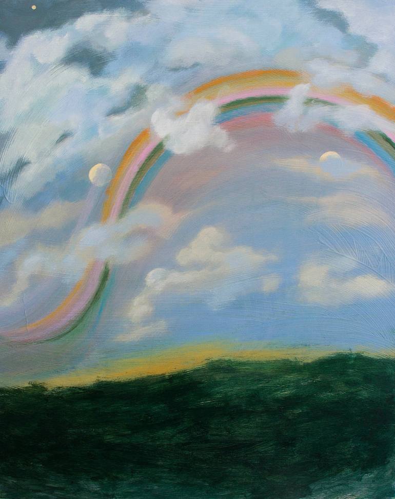 Solstice Painting by Melanie Moczarski | Saatchi Art