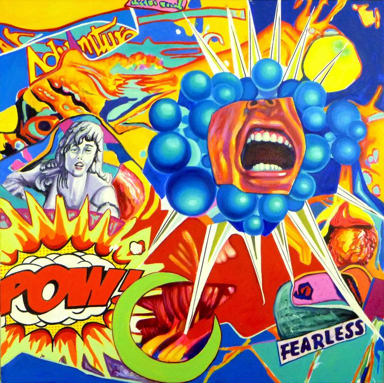 The Great Orator Painting by Mark Hugunin | Saatchi Art