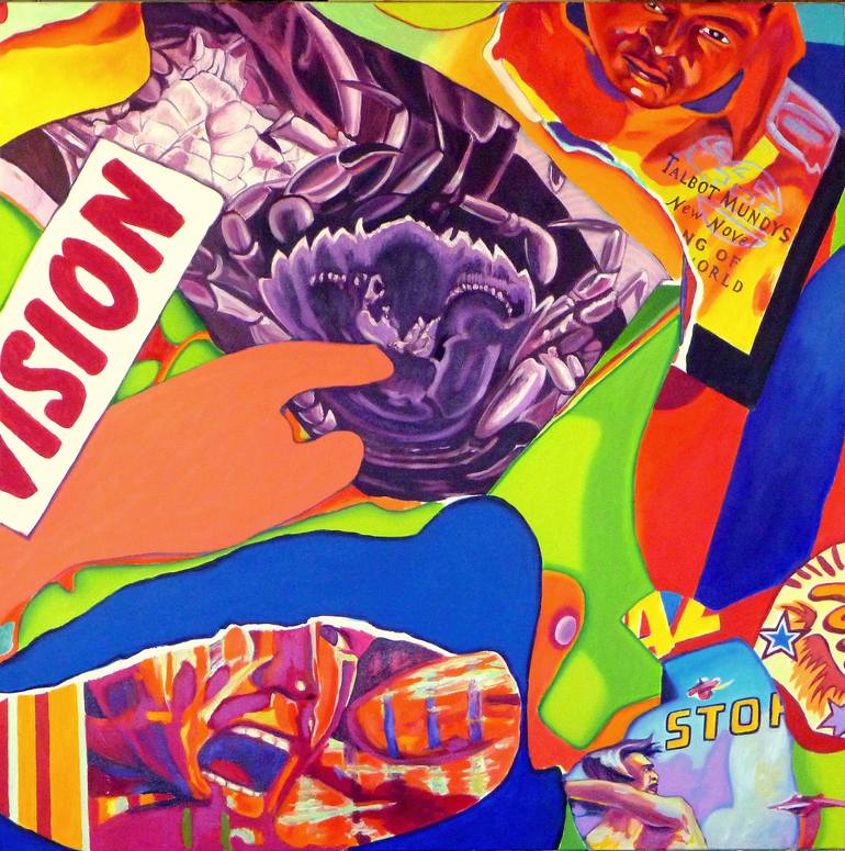 King of the World Painting by Mark Hugunin | Saatchi Art