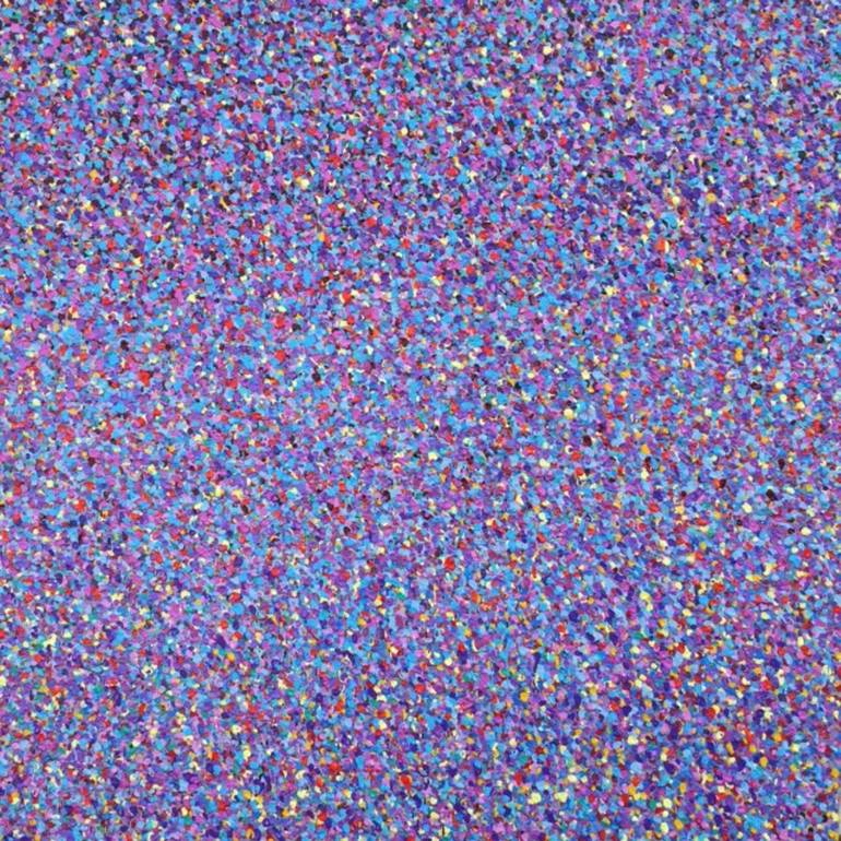 Purple rain Painting by Eldad Ziv | Saatchi Art