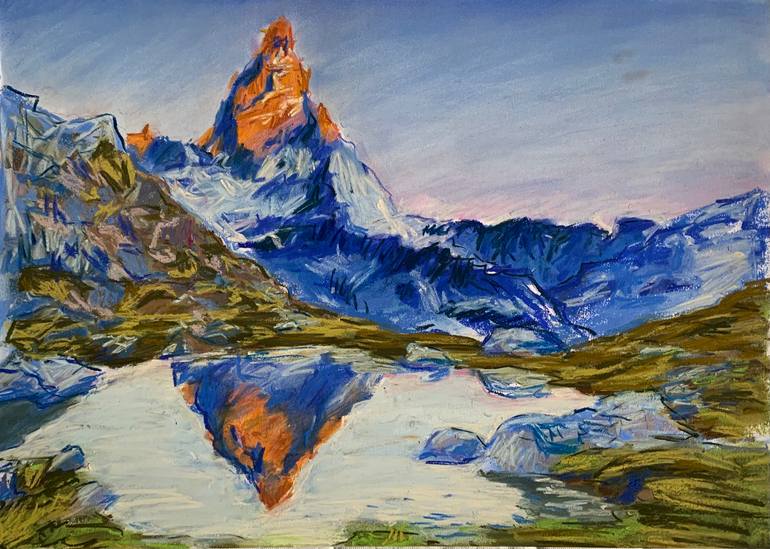 Cold Mountain Breeze Drawing by Jack Lewis | Saatchi Art